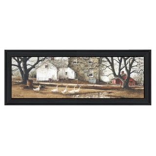 Puddle Jumpers 1 Black Framed Print Wall Art - Bed Bath & Beyond - 39737310