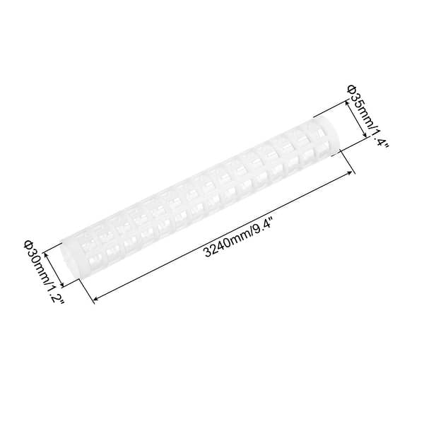 4Pcs 9.4" Plastic Plants Monstera Pole Climbing Plant Support Stakes ...