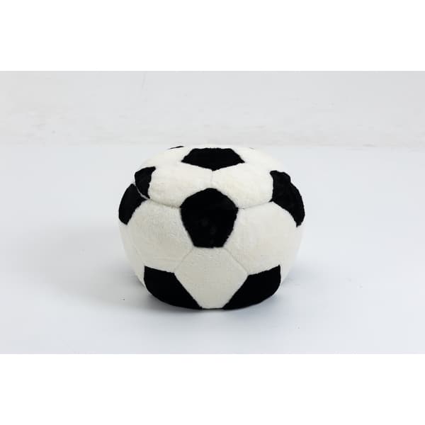 Home 2 Office Soccer Ball Shaped Storage Kids Ottoman - On Sale - Bed ...
