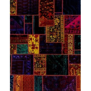 Ahgly Company Machine Washable Abstract Red Brown Area Rugs - Bed Bath ...