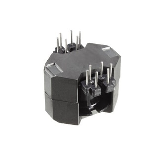 5 Sets RM8 6+6pin Transformer Bobbin PC40 10 Ferrite Halves + 5 Bobbin ...