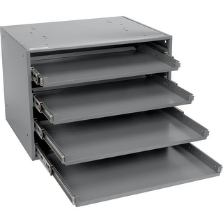 Durham Heavy Duty Bearing Rack, For Large Compartment Boxes, Fits Four ...