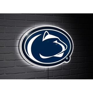 Penn State Nittany Lions Team Logo LED Wall Decor Lighted Sign - Bed ...