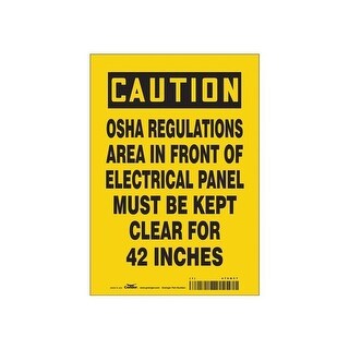 Condor Safety Sign,10 inx7 in,Vinyl 475N57 - 1 Each - Bed Bath & Beyond ...