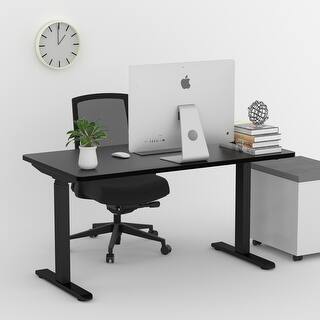 Height Adjustable Table Legs Sit Stand Desk Ergonomic Standing Desk ...
