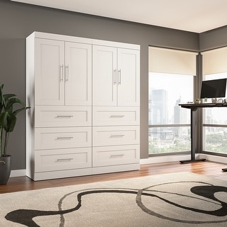Pur 72W Closet Organization System with Drawers by Bestar - Bed Bath ...