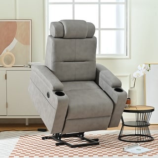 Power Lift Assist Recliner Chair for Elderly, Adjustable Electric Lift ...