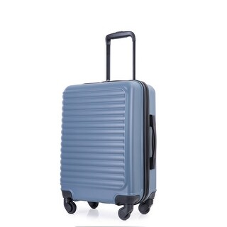 20" Carry-on Spinner Luggage Lightweight Hardshell Travel Suitcase ...