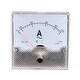 AC 0-100A Analog Panel Ammeter Gauge Ampere Current Meter DH-80 2.5 Error Margin - Bed Bath ...