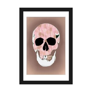 iCanvas "Splatter Skull II" by Andrew M Barlow - Bed Bath & Beyond ...