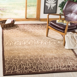 SAFAVIEH Couture Hand-knotted Tibetan Sigridur Modern Wool Rug - Bed ...