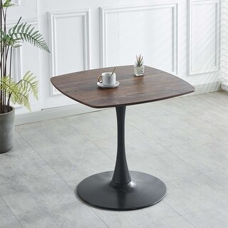 Easy-to-Assemble Table with Stable MDF Top and Metal Legs - Bed Bath ...