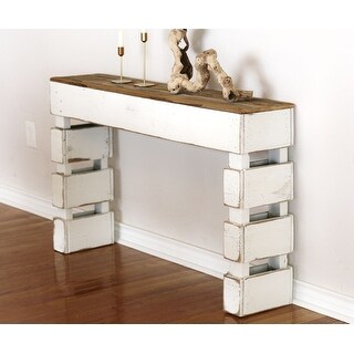 White Combo 46" Mid Century Wrap Around Console - Bed Bath & Beyond ...