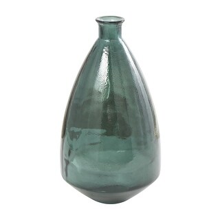 Recycled Glass Handmade Spanish Decorative Vase - Blue - Roche River ...