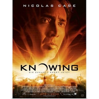 "Knowing - Movie Poster - German" Poster Print - Multi - Bed Bath ...