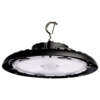 240 Watt UFO LED High Bay 4000K 33840 Lumens 277-480 Volt Black Finish ...