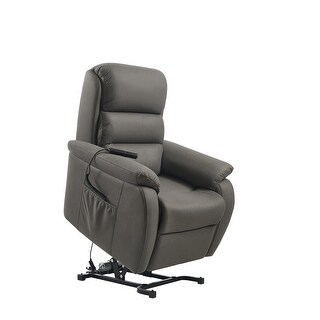 Power Lift Chair Recliner Living Room Sofa Chair with Remote Control ...