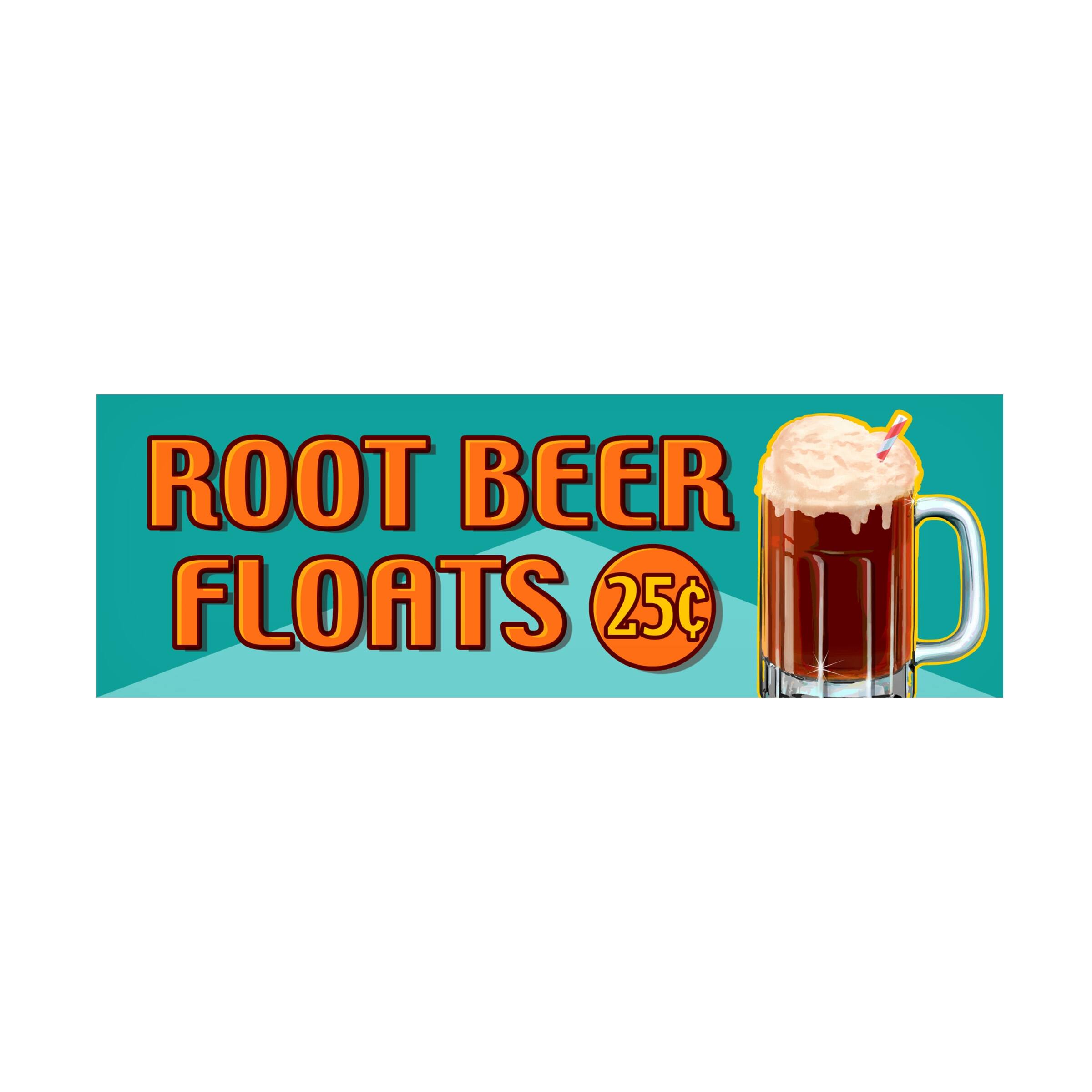 Retroplanet Root Beer Floats 25 Cents Oblong Canvas Art Bed Bath And Beyond 39505398