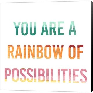 Studio W 'Rainbow of Possibilities I' Canvas Art - Bed Bath & Beyond ...