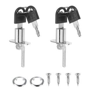 Drawer Lock with Keys File Cabinet Lock Keyed Different Alloy Lock ...