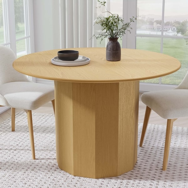 dining table rounded edges