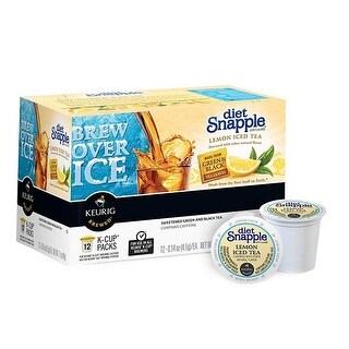 Original Snapple Lemon Iced Tea - 12ct for Keurig (Single Pack ...