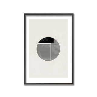 "Minimalist round" Framed Print Wall Art by 1X - Bed Bath & Beyond ...