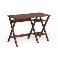 Carson Carrington Tornea Oak Finished Modern Writing Desk - Bed Bath ...