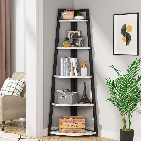 70 inch Tall Corner Shelf Corner Bookshelf and Bookcase On Sale Bed Bath Beyond 32537726