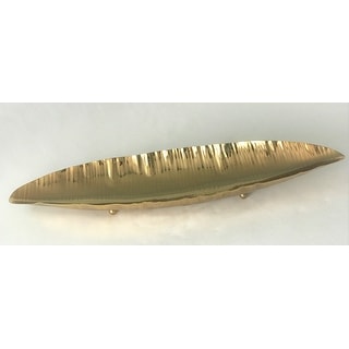 Canoe shape serving tray gold finish, small - Bed Bath & Beyond - 36758550