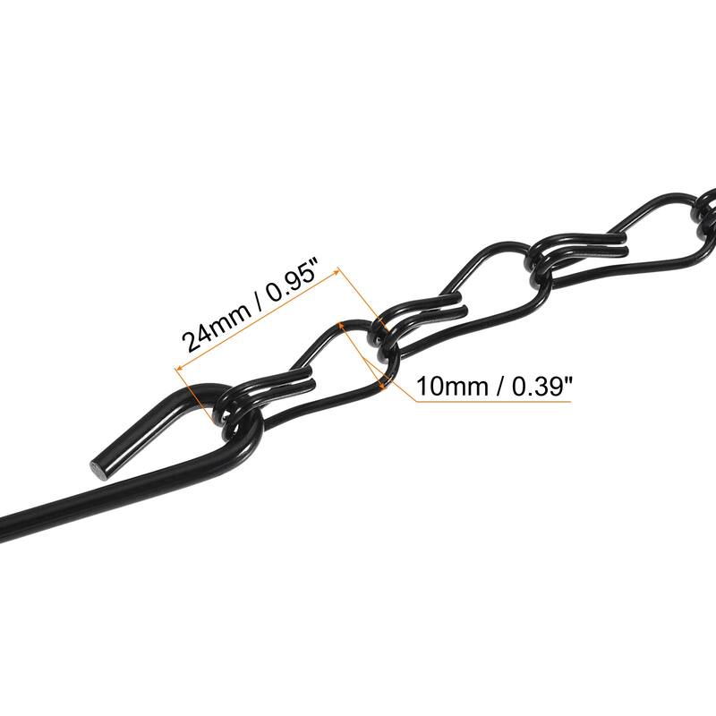 Hanging Chains 120cm Extension Link Adjustable Double S Shaped Hooks ...