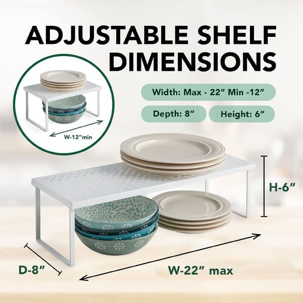 Nifty Solutions Expandable Shelf Rack - Bed Bath & Beyond - 39067461