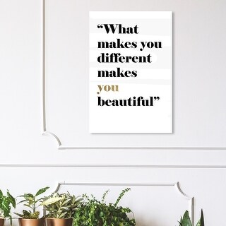 Wynwood Studio 'What Makes You Different Makes You Beautiful ...