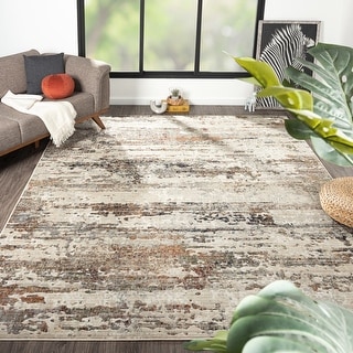 Petra Sandstone/Rust Area Rug - Bed Bath & Beyond - 36066721