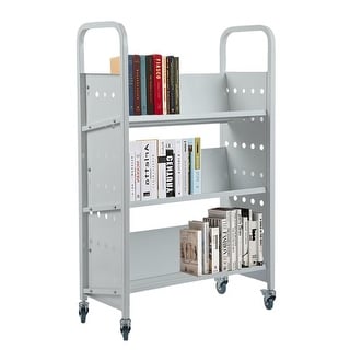 Book Cart, 200LBS Library Cart - Bed Bath & Beyond - 39830567