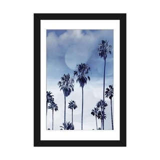 iCanvas "Beach Palms Indigo I" by Devon Davis - Bed Bath & Beyond ...