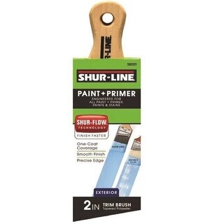 Shur-Line 2002029 Short Handle Exterior Angle Trim Paintbrush, 2 - Bed ...