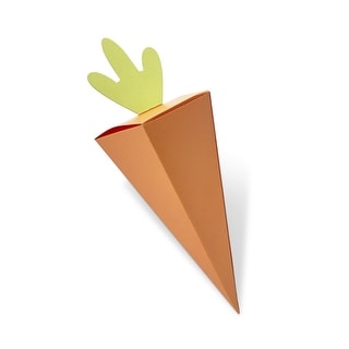Easter Carrot Paper Candy Treat Box Set of 8, 5.0L x 5.0W x 10.5H ...