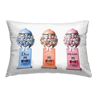 Stupell Glam Gumball Machines Printed Outdoor Throw Pillow Design by ...