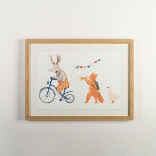 Framed Print Animals On Parade Wall Decor - Bed Bath & Beyond - 40311515