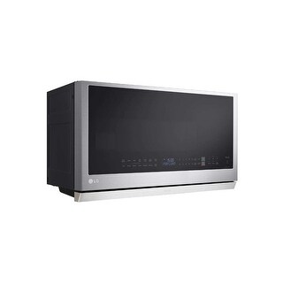 LG LG 2.1 cu. ft. Smart Wi-Fi Enabled Over-the-Range Microwave Oven ...
