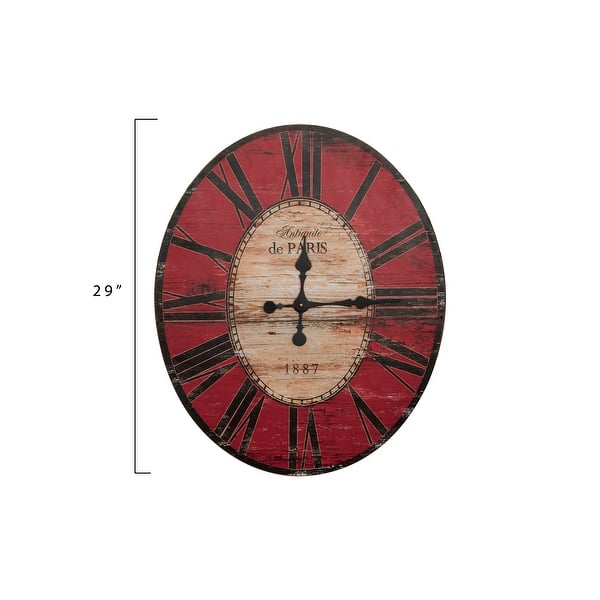 Wood Wall Clock - Bed Bath & Beyond - 31273150