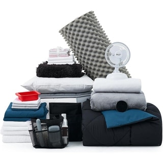 DormCo Twin XL College Freshman Starter Dorm Pack - On Sale - Bed Bath ...