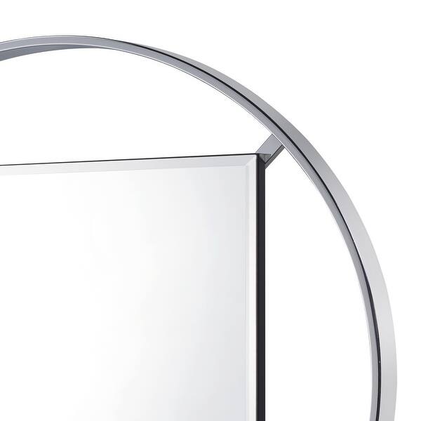 Fees Contemporary 33-inch Beveled Wall Mirror by Furniture of America ...