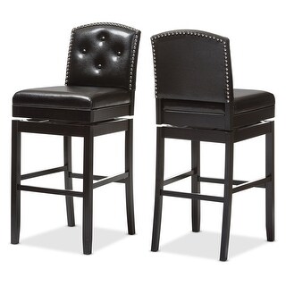 Ginaro 30 in. Swivel Bar Stool - Set of 2 - Bed Bath & Beyond - 37939273