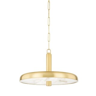 Hudson Valley Lighting Shiloh Pendant Vintage Gold Leaf - Bed Bath ...