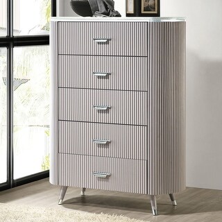 Unique Contemporary Style 1pc Chest Cultured Stone On Top English ...
