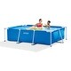 Intex 86" x 23" Rectangular Frame Above Ground Outdoor Splash Swimming ...