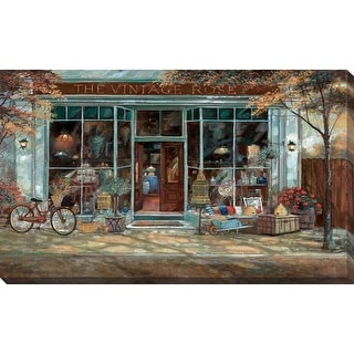 "Vintage Rose Revisited" by Ruane Manning Print on Canvas - Bed Bath ...