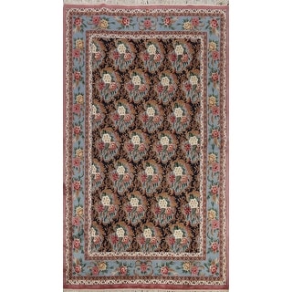 Vegetable Dye Floral Aubusson Chinese Oriental Area Rug Wool Handmade ...